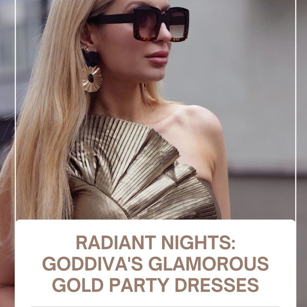 Radiant Nights: Goddiva's Glamorous Gold Party Dresses | Goddiva US